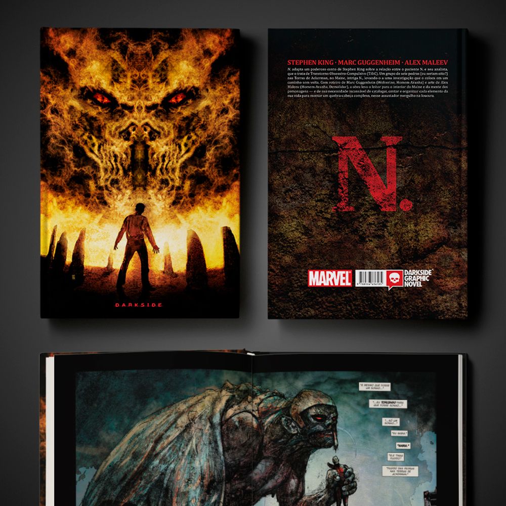 N., de Stephen King + Brinde Exclusivo - DarkSide Books